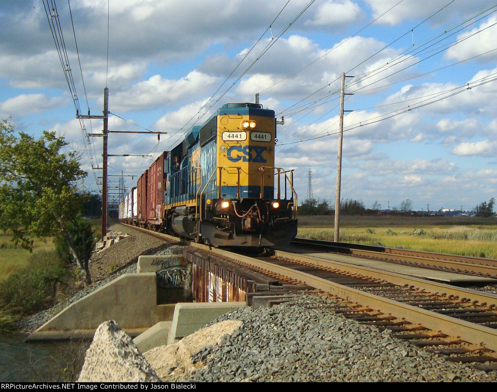 SA31 crosses Stump Creek on the NJCL